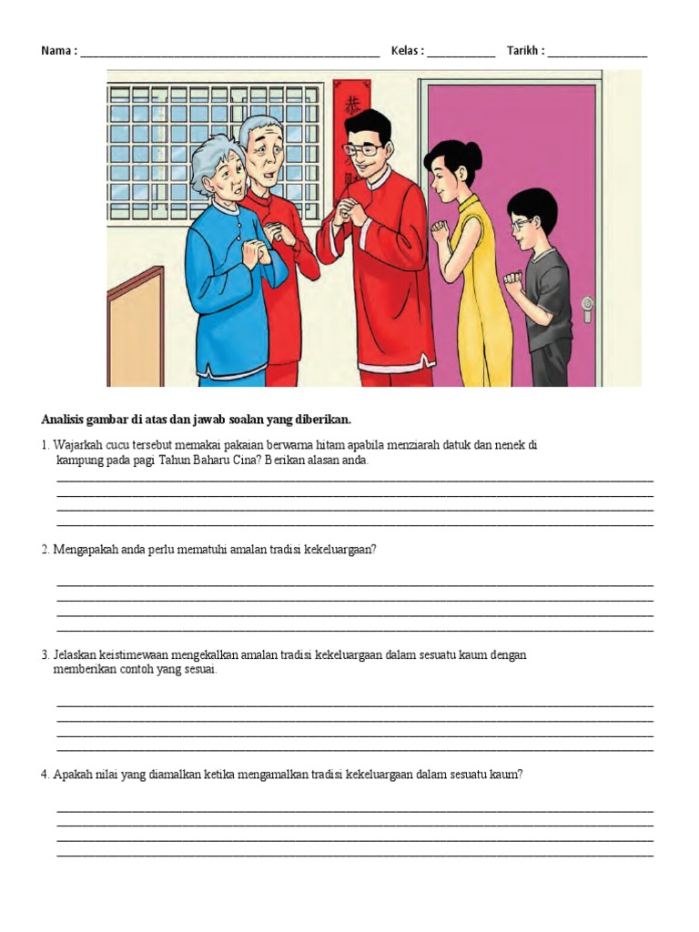 Latihan 1 Moral Unit 4 Ting 3 | PDF