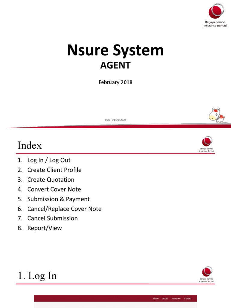 A User Guide for the Nsure Insurance Quotation and Policy Management ...