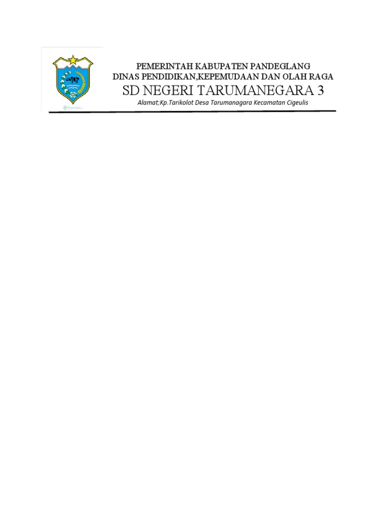 Kop Sekolah | PDF
