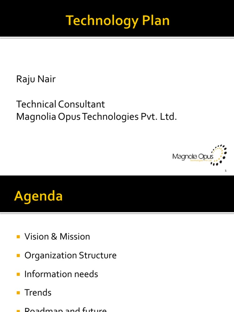 Technology Plan Sample | PDF | Customer Relationship Management | Business