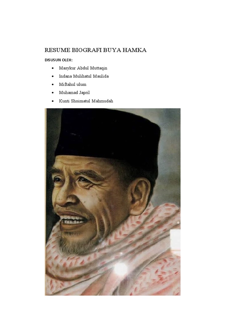 Biografi Buya Hamka | PDF | Politik