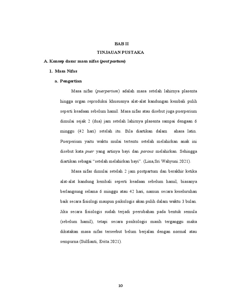 Bab II Skripsi Nadia Utari | PDF | Kesehatan Holistik