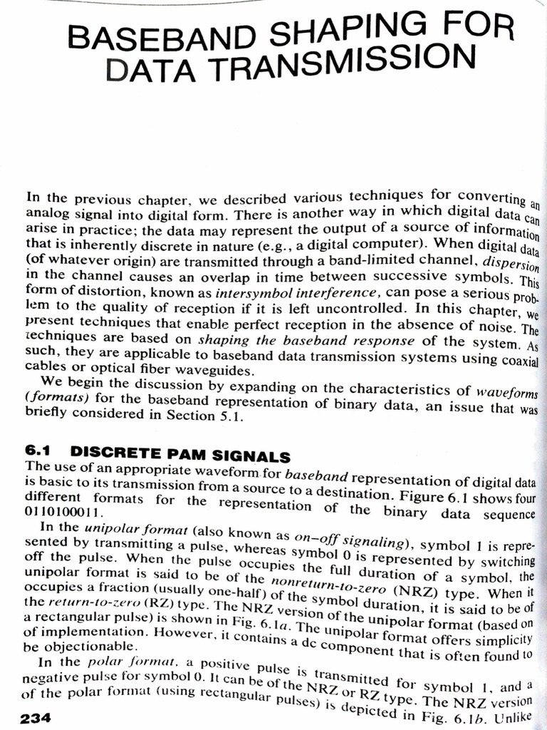 Line Coding & PSD | PDF | Bit | Bit Rate