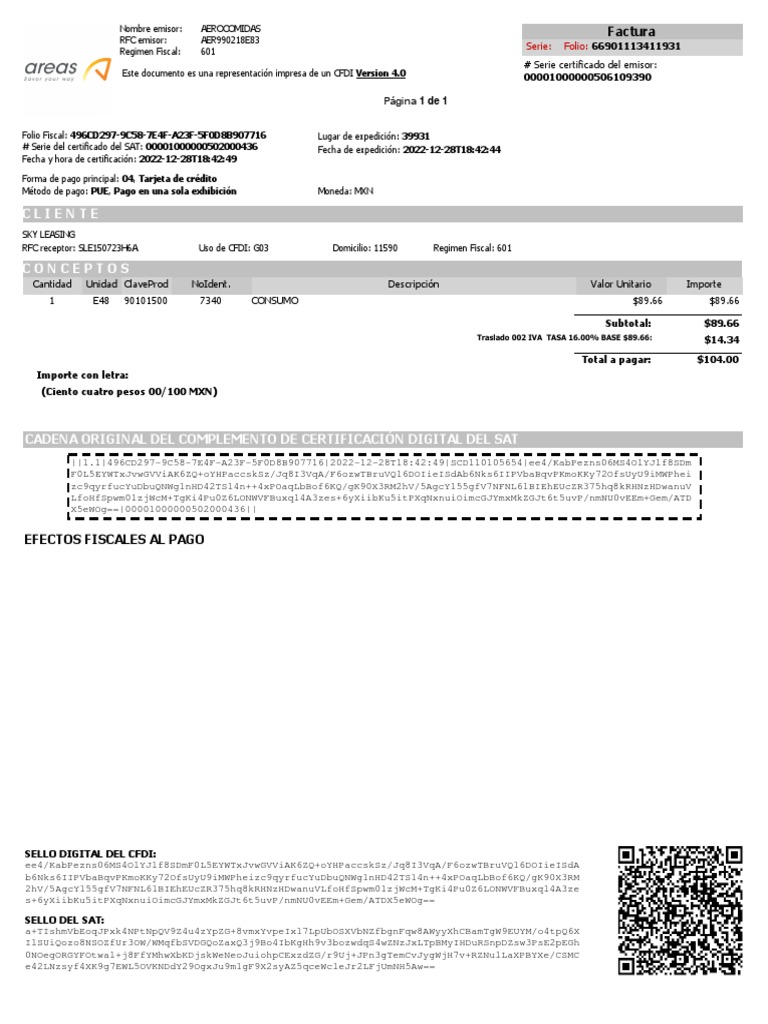 Cliente: Factura | PDF | Dinero | Pagos