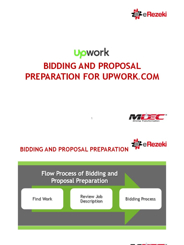 Upwork Bidding and Proposal Preparation | PDF | Career & Growth | Business