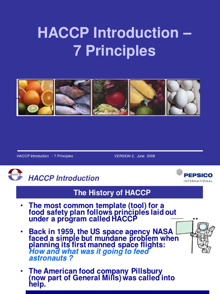 HACCP 7 Principles | PDF | Hazard Analysis And Critical Control Points ...