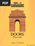 Howdens Door Price List Overview | PDF | Plywood | Forest Products