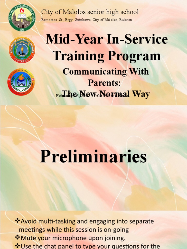 Midyear Inset 2022 Day 1 PM | PDF