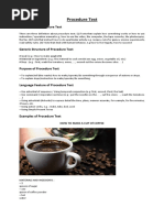 Alogrithm Flow Chart For A Cup of Coffee | PDF | Cooking, Food & Wine