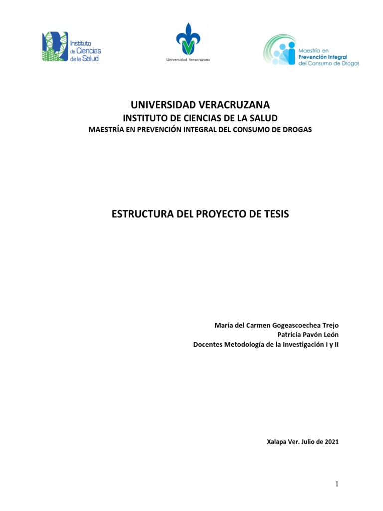 Estructura de La Tesis | PDF | Teoría | Medición