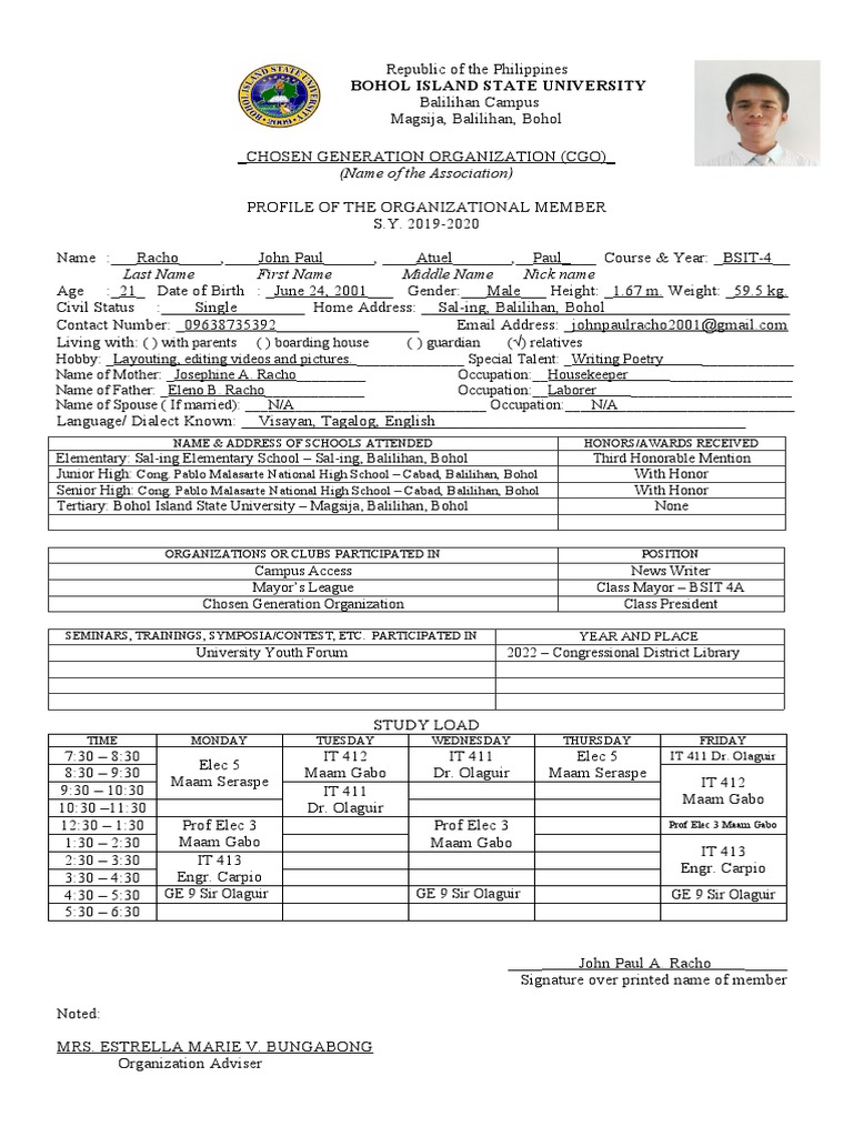 Organization Documents 2 | PDF | Middle Schools | Human Communication