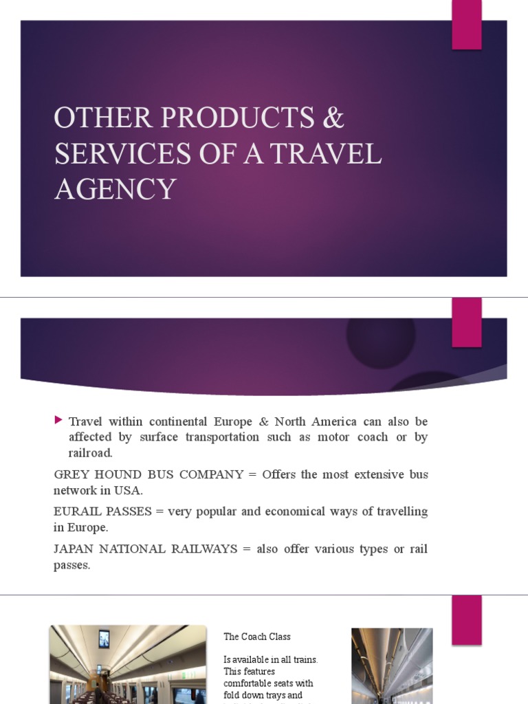 Other Products & Services of A Travel Agency | PDF | Cruise Ship ...
