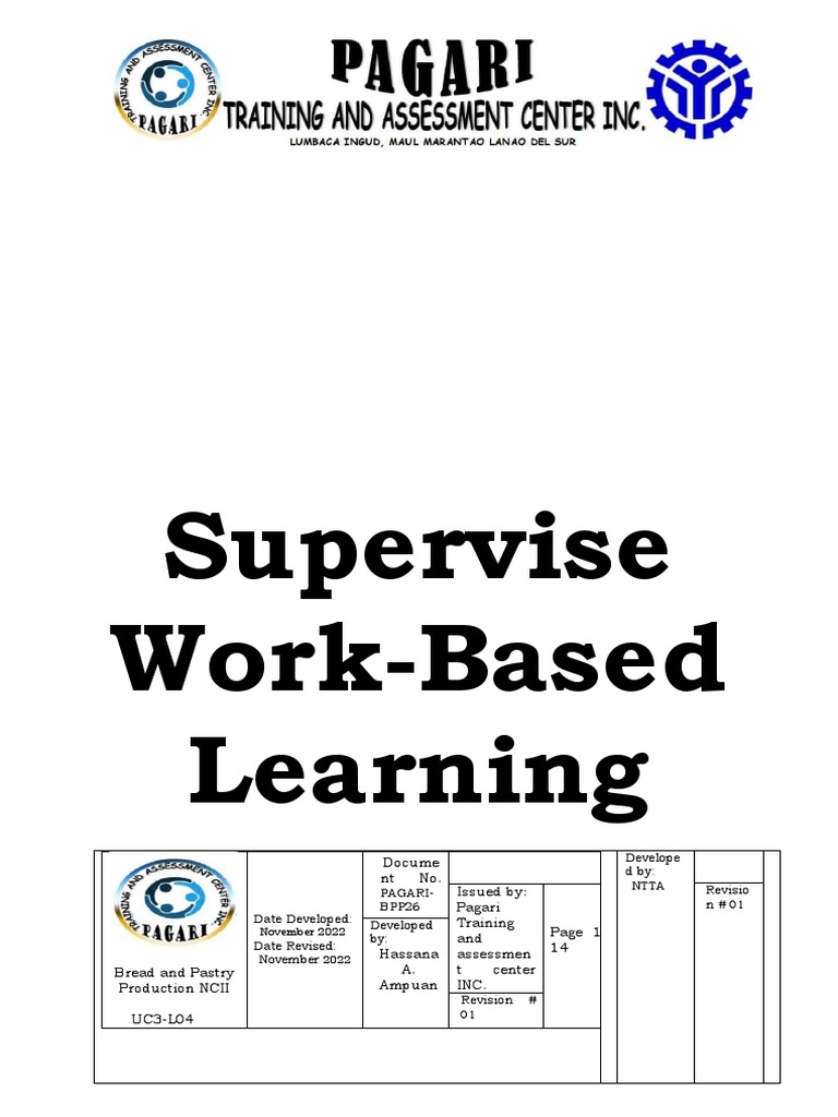 1 - SWBL-Forms 1.1-1.4 | PDF | Cakes | Bakery