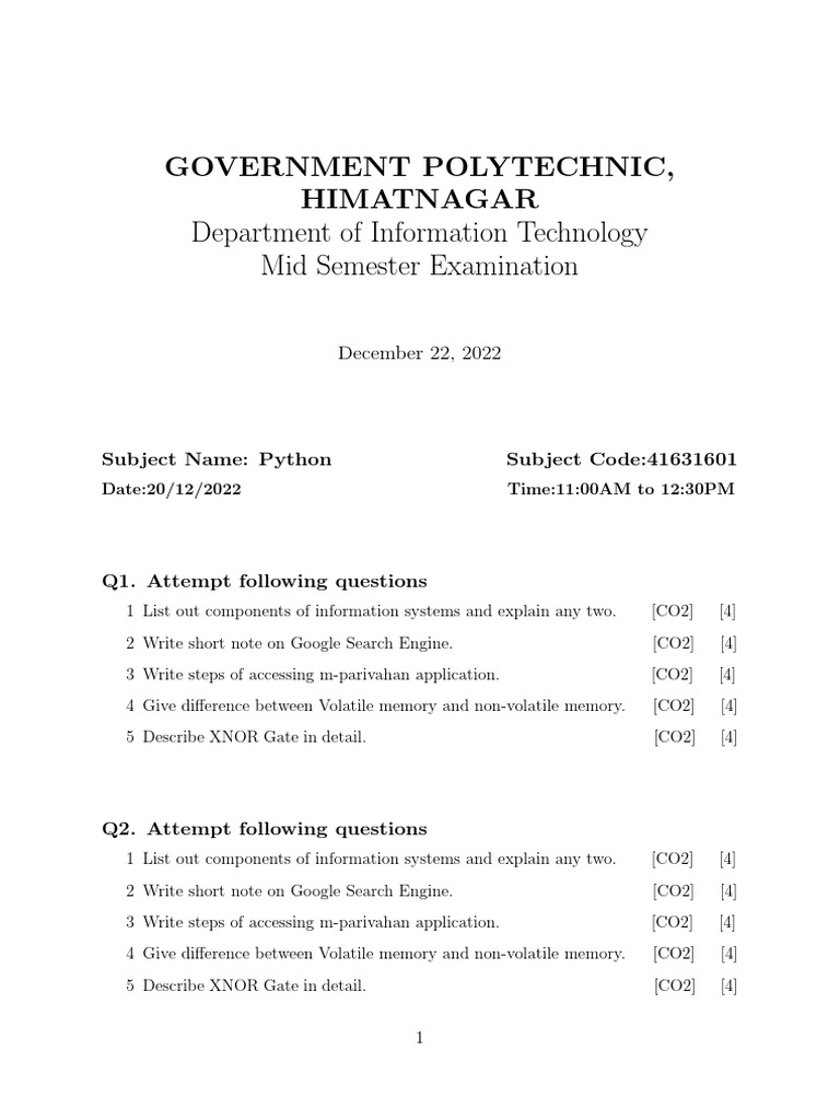 Assignment 2 | PDF | Computers