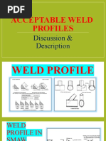 Acceptable Weld Profiles | PDF | Welding | Construction