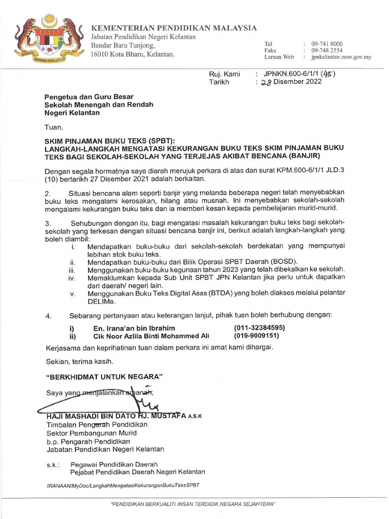 Langkah Mengatasi Kekurangan Buku Teks | PDF Langkah Mengatasi Kekurangan Buku Teks | PDF