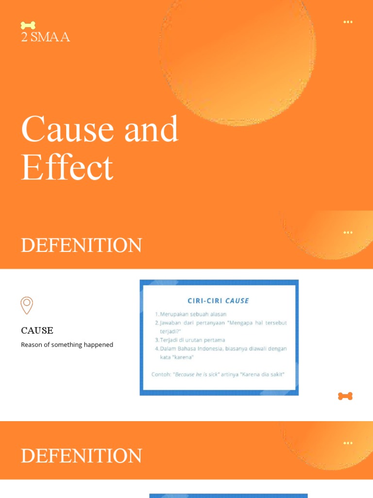 Cause and Effect | PDF | Preposition And Postposition | Vocabulary