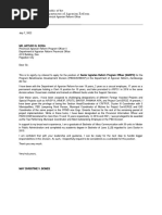 Conforme Letter - 2019 | PDF