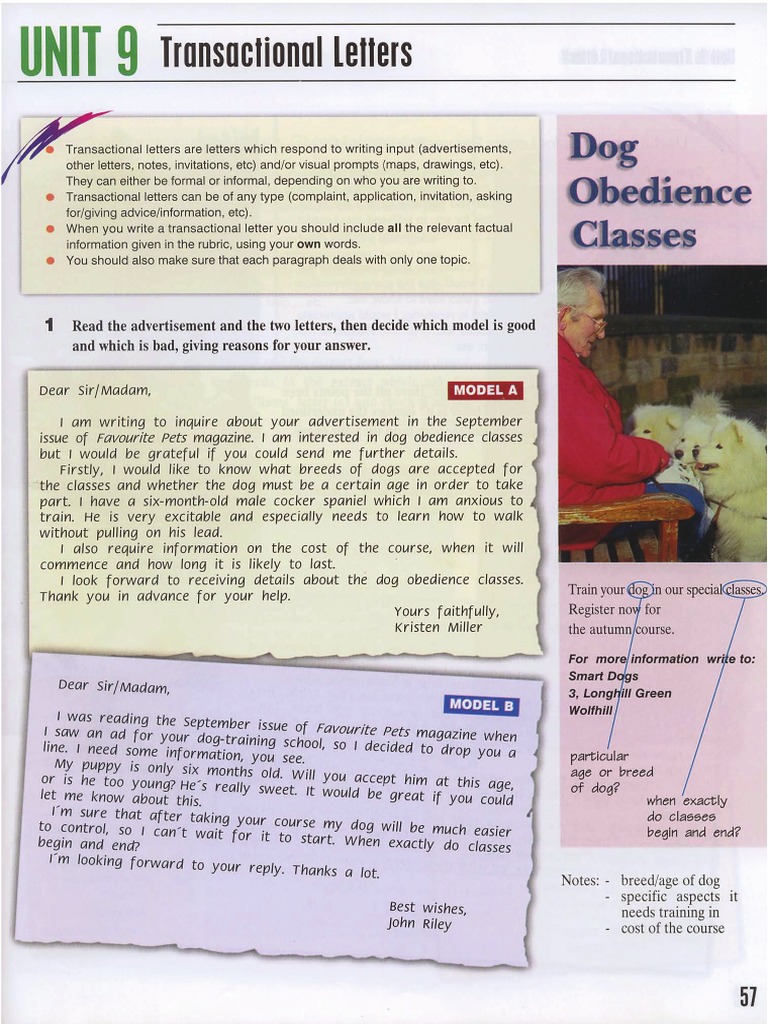 Successful Writing Upper Intermediate S Transactional Letters | PDF