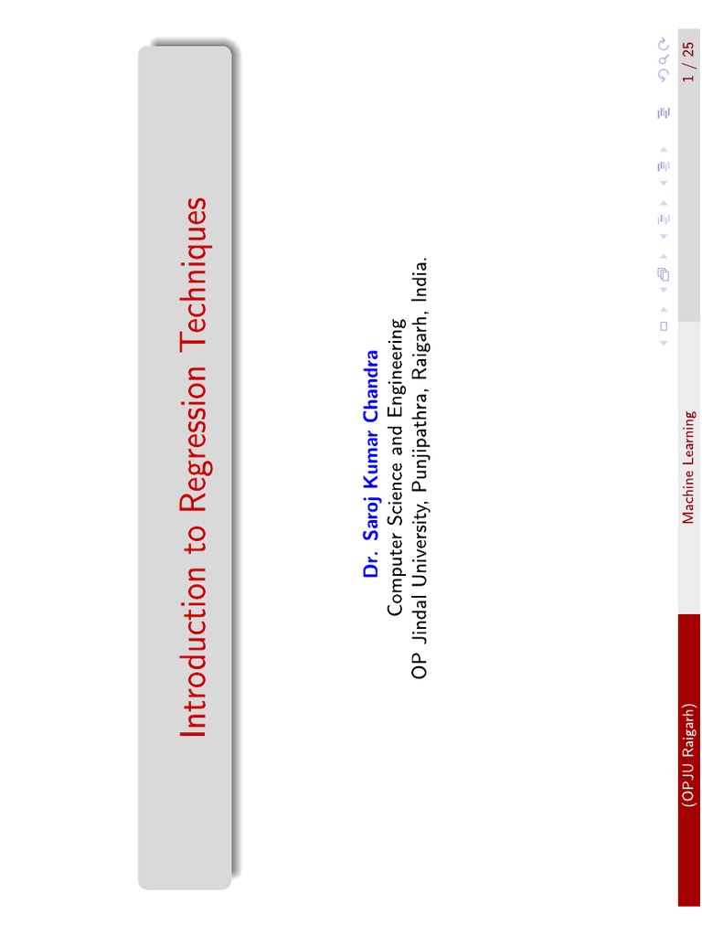 Linear Regression Model | PDF