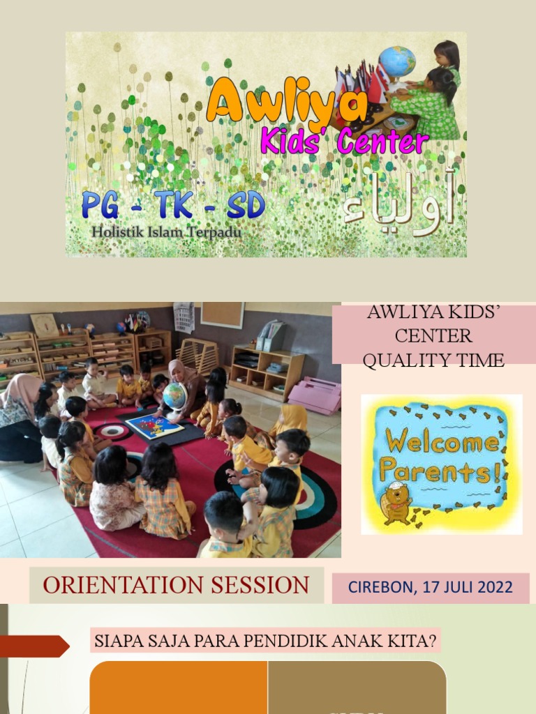 Parenting TK Ke 1 TGL 17 Juli 2022 | PDF