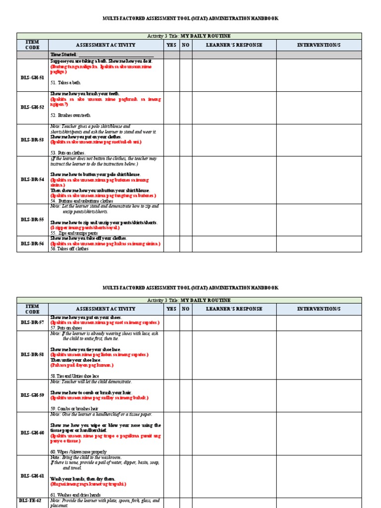 Activity 3 Title My Daily Routine | PDF | Clothing | Softlines (Retail)