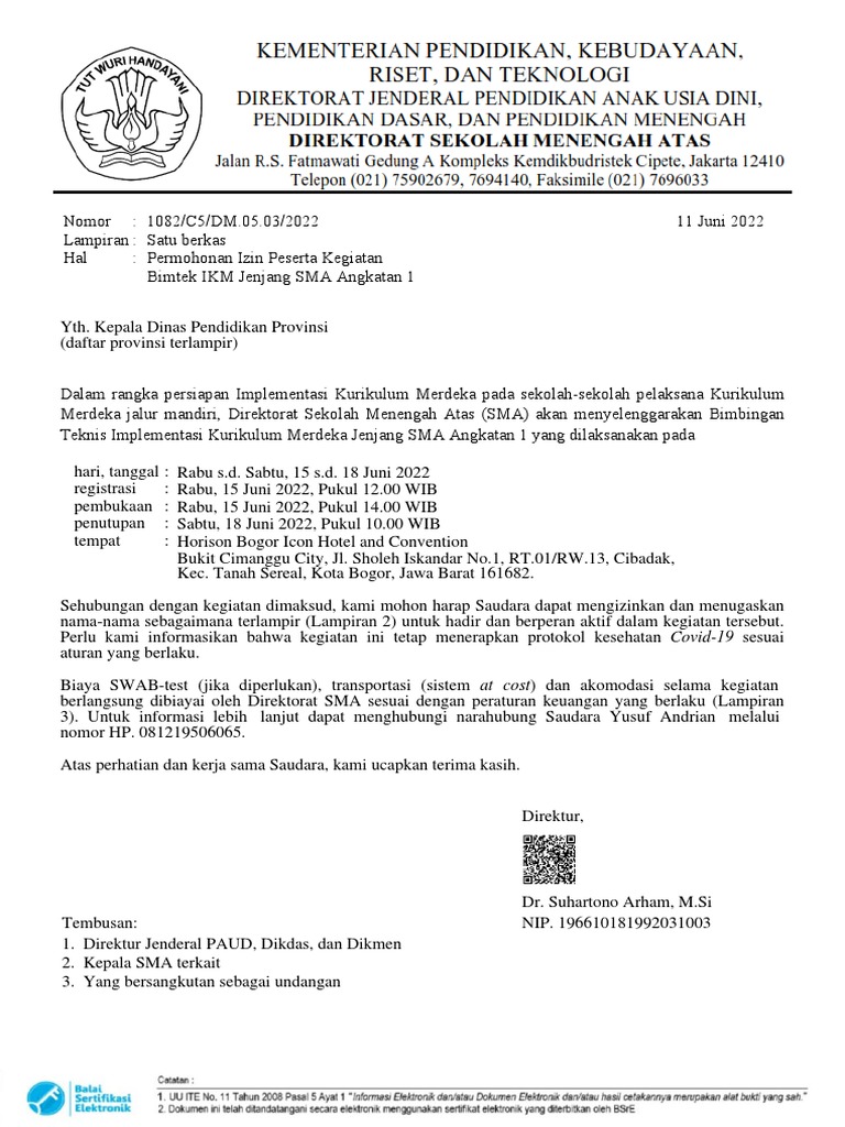 Peserta-Bimtek IKM Tahap 1 | PDF