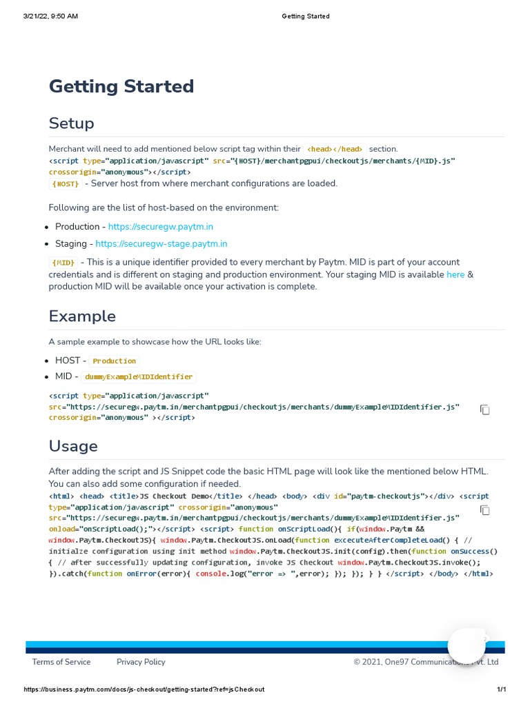 Sample Js Checkout Paytm | PDF | Cyberspace | Internet