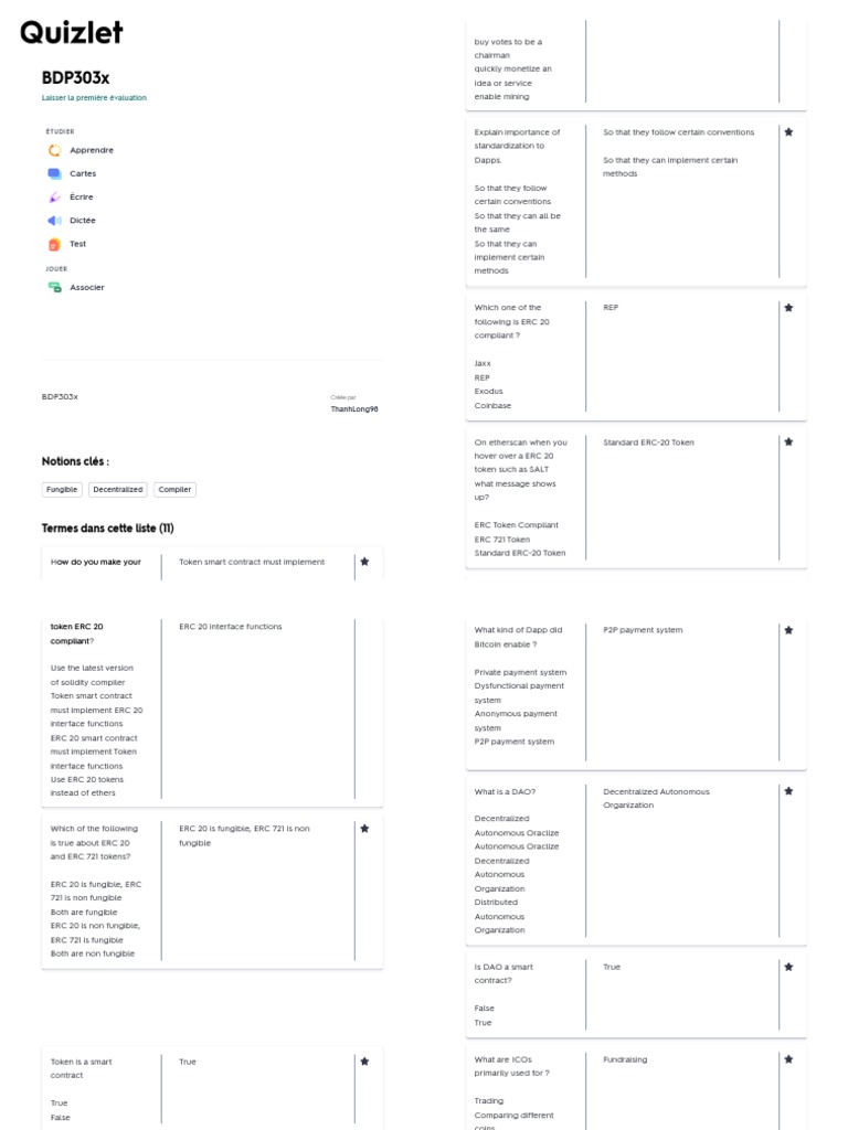 Quizz 16 | PDF | Cryptocurrency | Applications Of Cryptography
