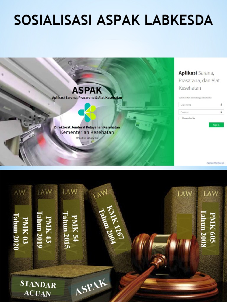 Tata Cara Penginputan Data Aspak Labkes HP | PDF