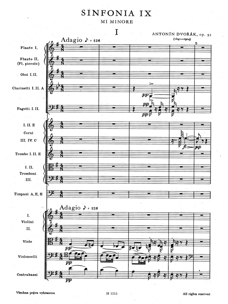 Dvorak Symphony No.9 | PDF