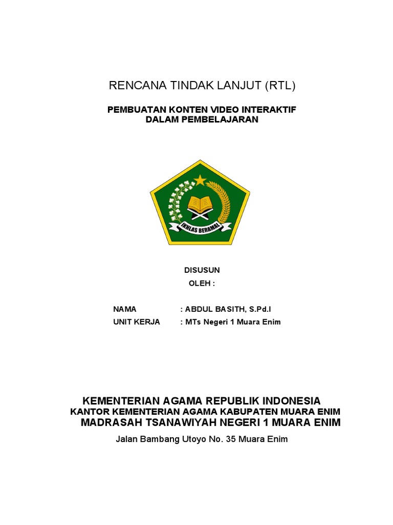 RTL Contoh | PDF