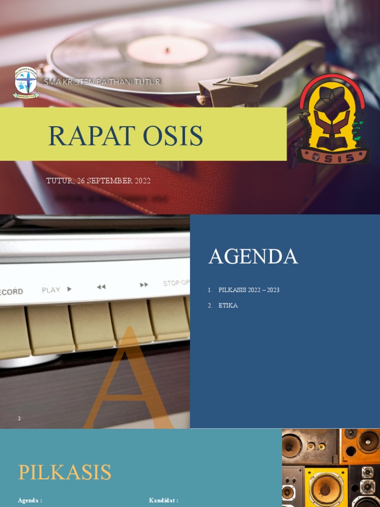 Rapat Osis 2022 | PDF