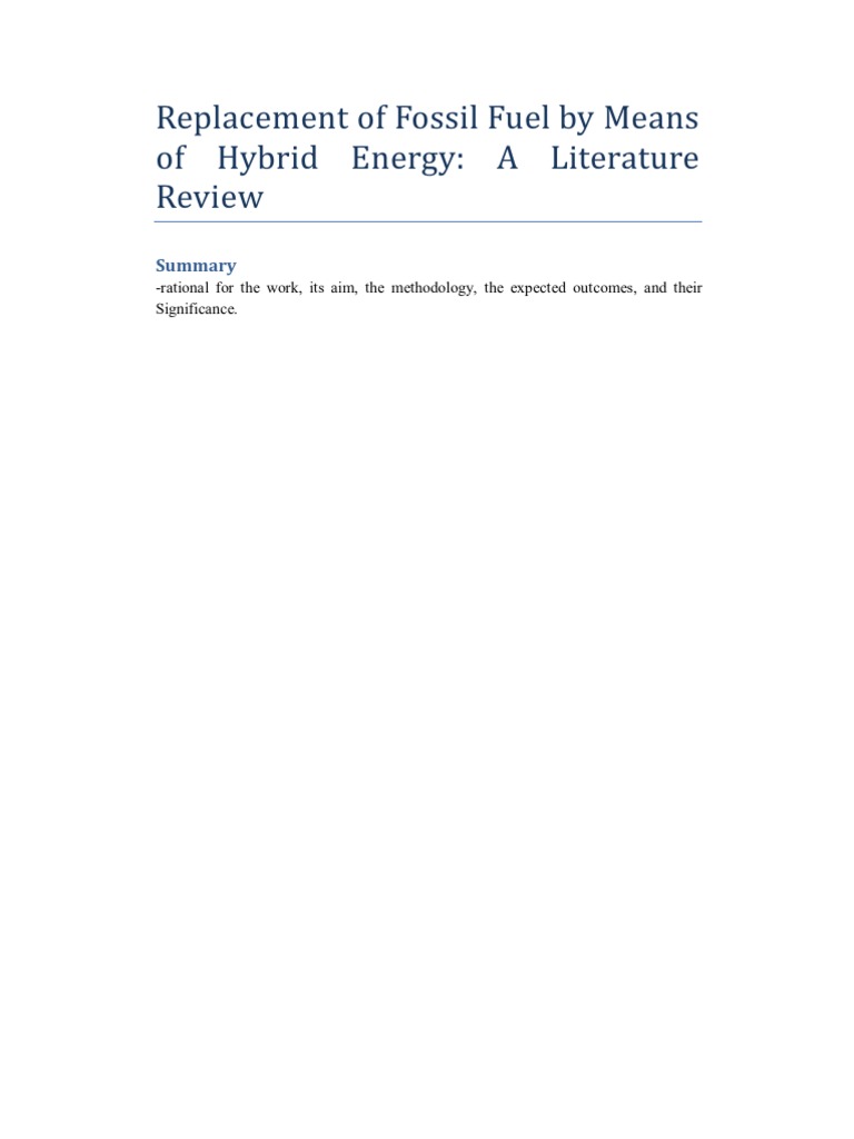 Research Proposal | PDF | Solar Energy | Geothermal Energy