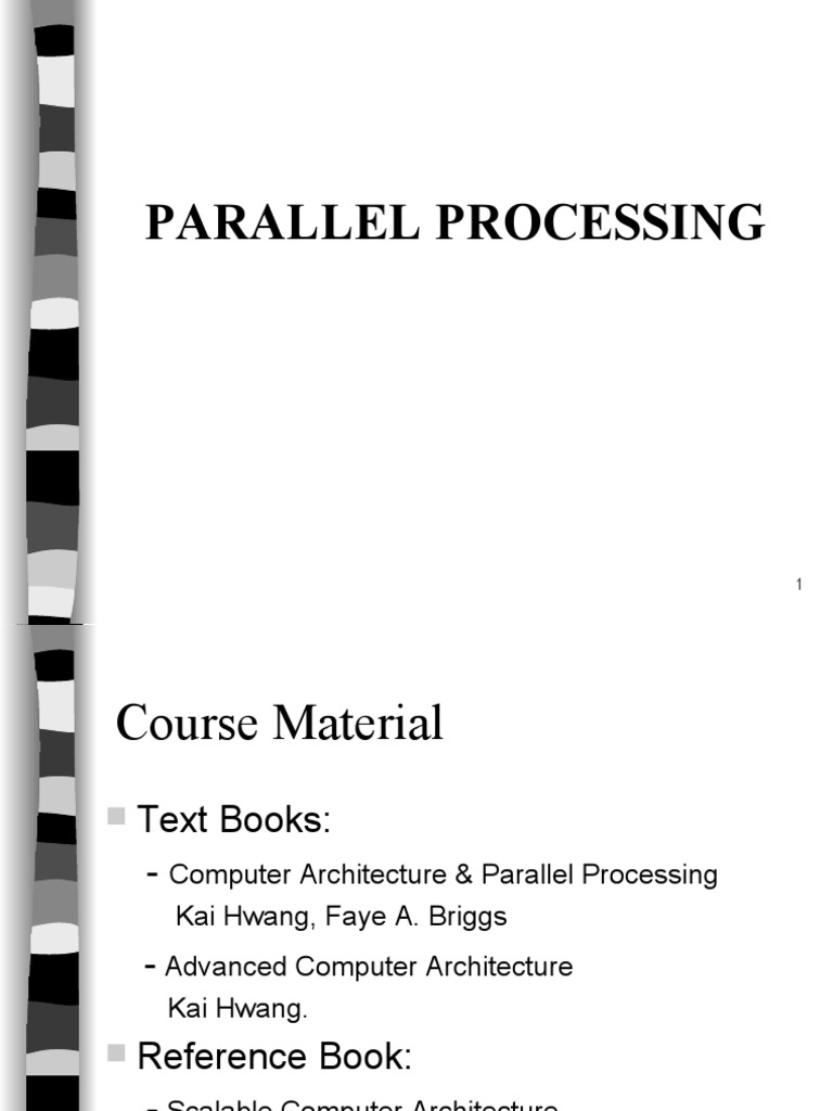Parallel Processing PART 1 | PDF | Central Processing Unit | Parallel Computing