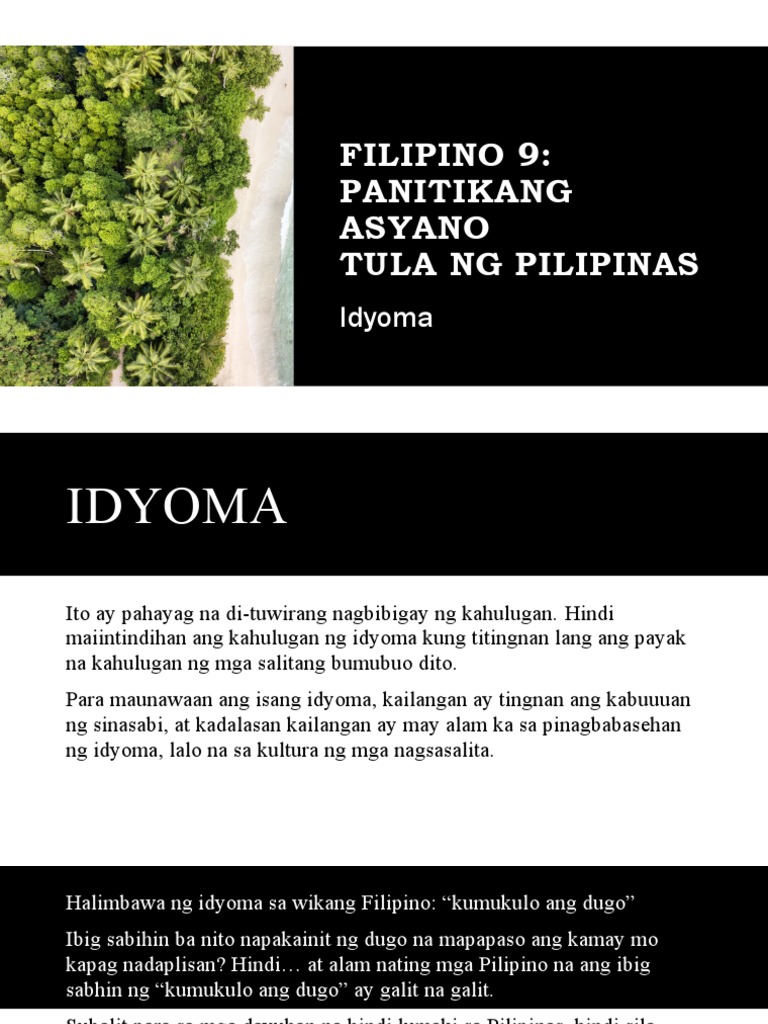 Idyoma | PDF