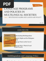 Visayan Languages | PDF | Mindanao | Languages Of Southeast Asia
