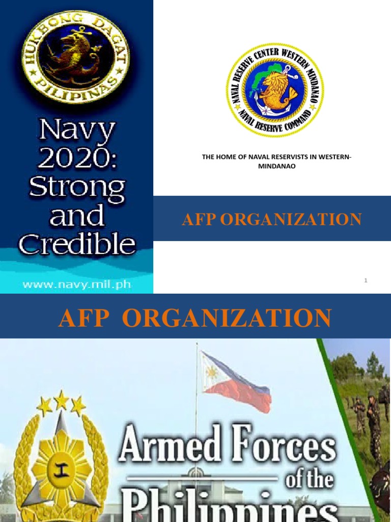 Afp Organization | PDF | Defense Policy | International Relations