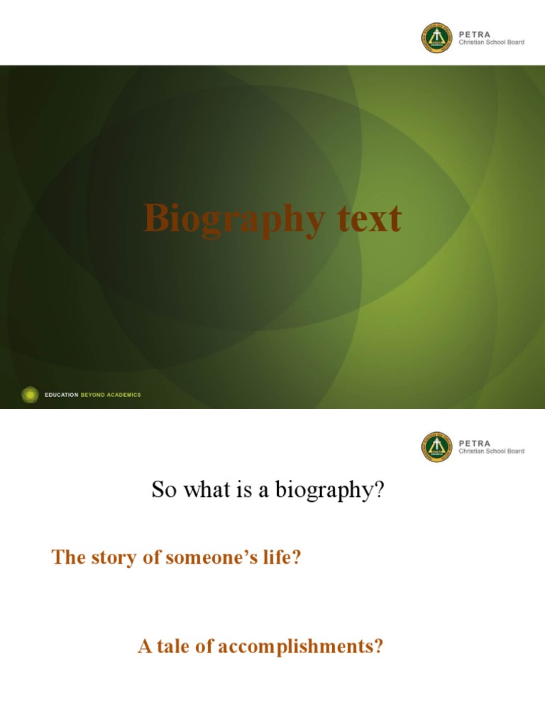 Biography Writing Guide & Examples | PDF | Barack Obama | Java