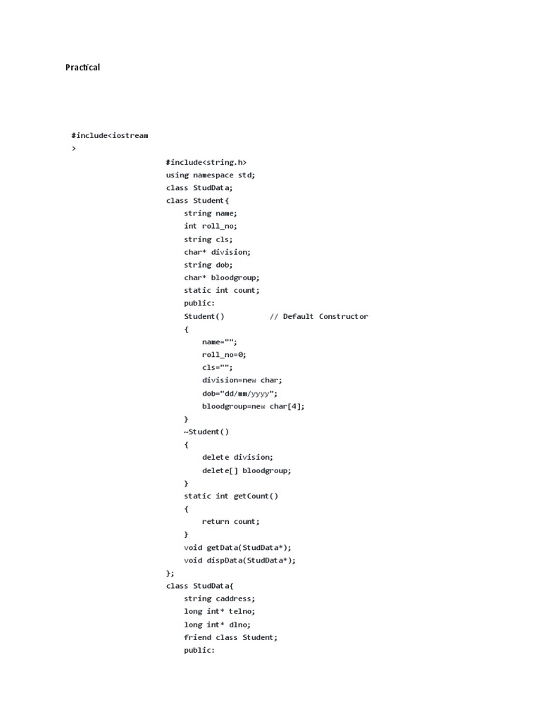 C++ Student Data Management | PDF | Computer Science | Computer Programming
