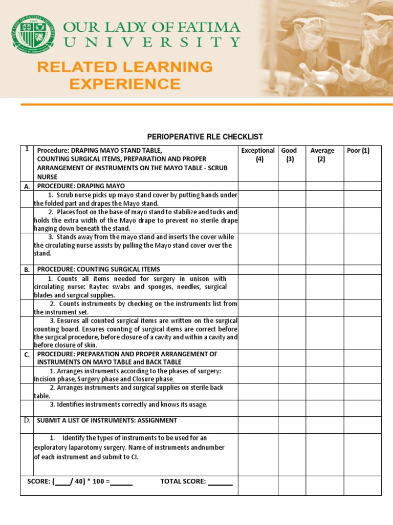 Draping Mayo Table Counting Surgical Items and Preparation and ...