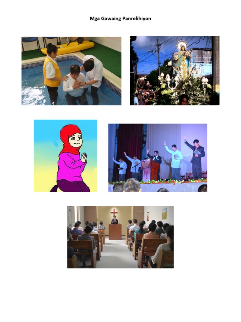 Mga Gawaing Panrelihiyon | PDF