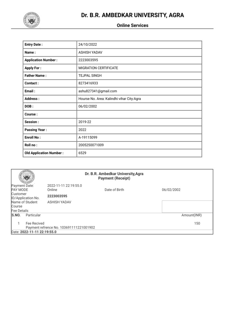 Https Dbrauonlineservices - in OnlineManual NEWPATTERNPrint - Aspx | PDF