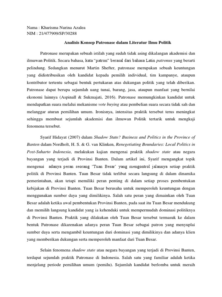 Kharisma Nurina Azalea - Tugas Review Sesi 3 | PDF