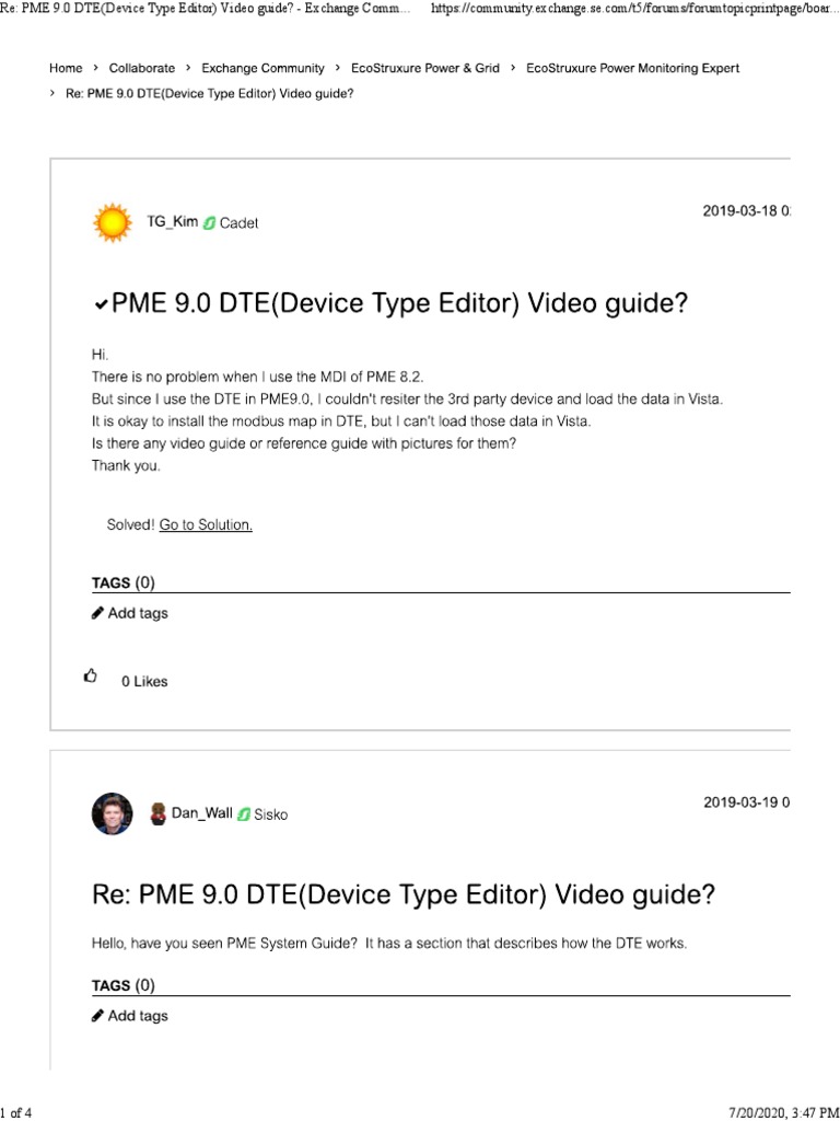 PME 9.0 Device Type Editor | PDF