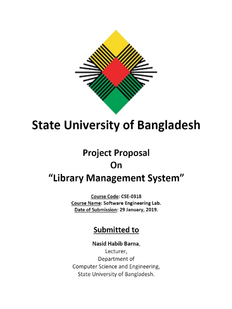 Library Management System Project Proposal | PDF