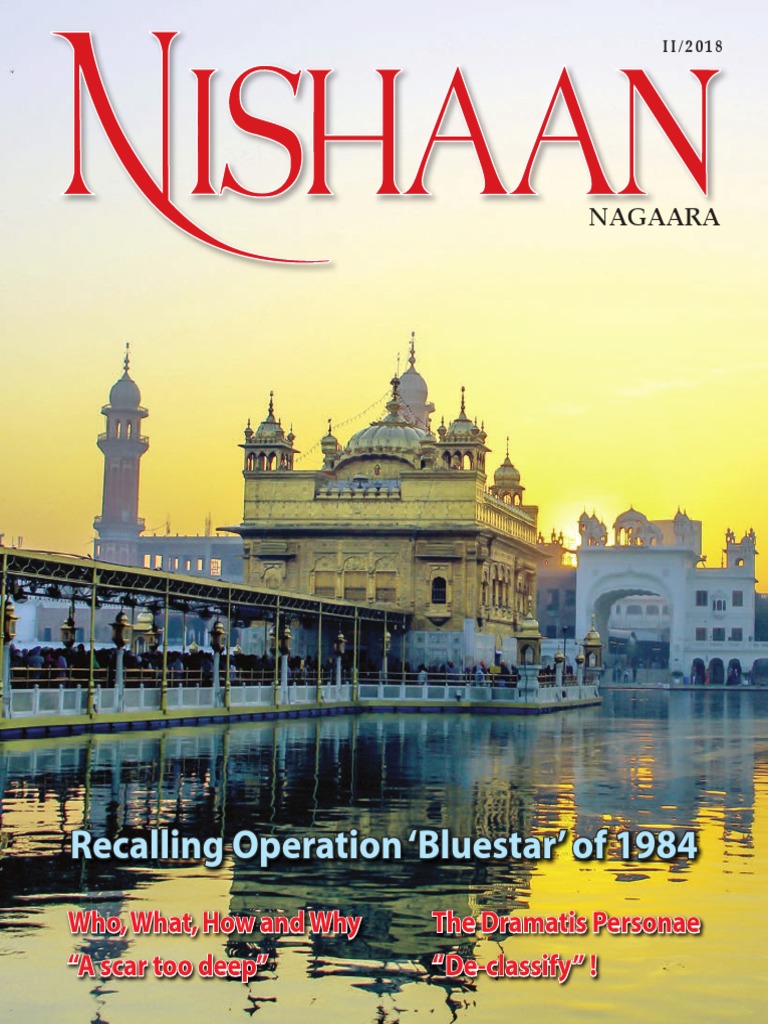 Nishaan Blue Star II 2018 | PDF | Punjab | Indian Religions