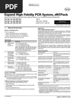 Q5 High-Fidelity PCR Protocol Guide | PDF | Polymerase Chain Reaction ...