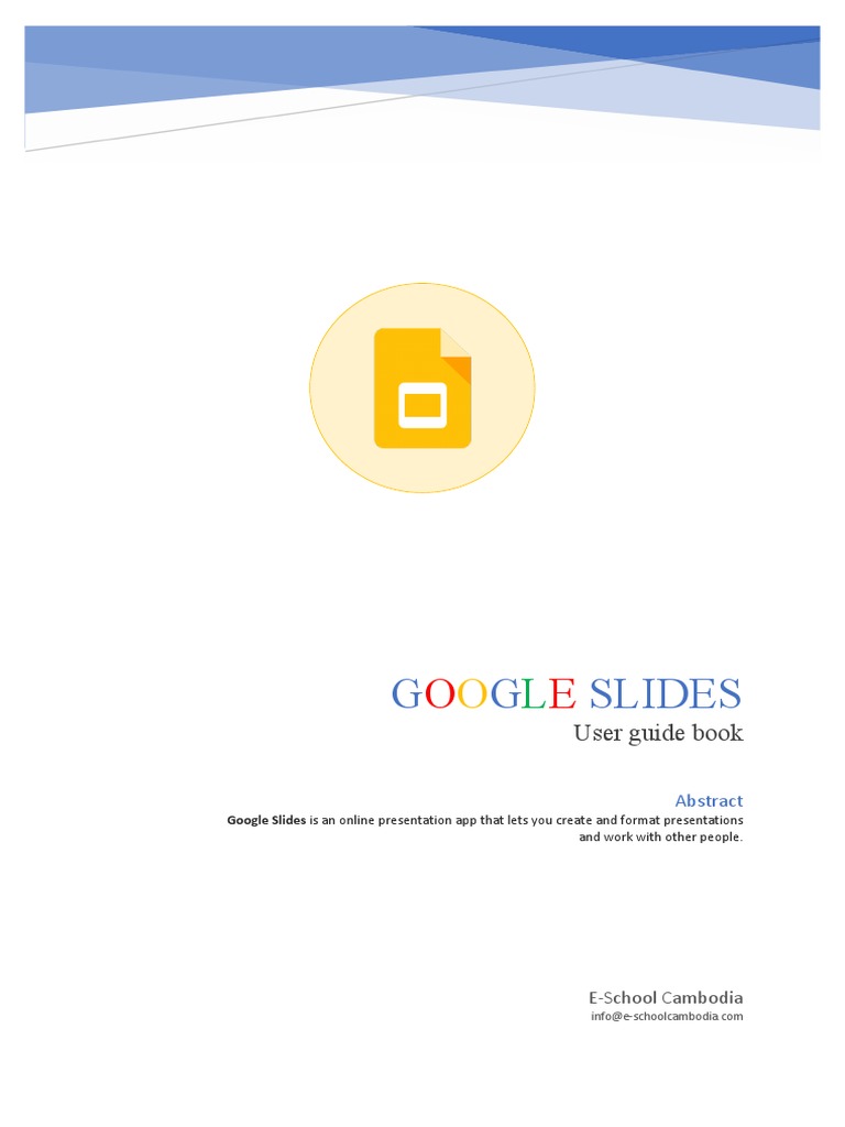 Google Slide | PDF | Menu (Computing) | Computer Keyboard