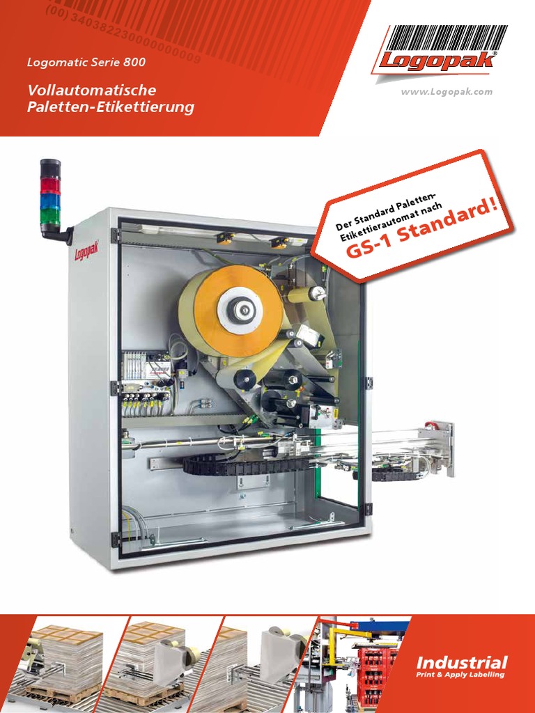 Mobit-Logopak Logomatic Series 800 DE | PDF